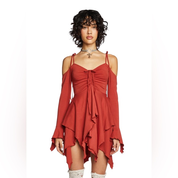 Current Mood | Dresses | 37 Dollskill Current Mood F Is For Fairies Handkerchief Dress | Poshmark